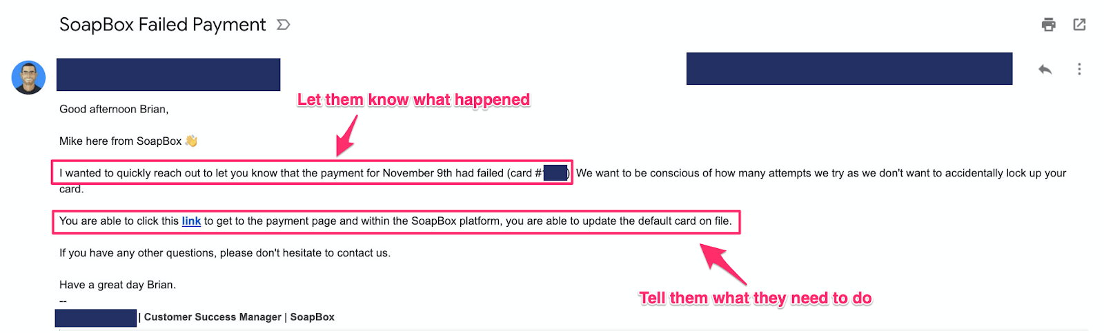 How to Write Effective Dunning Emails - Baremetrics
