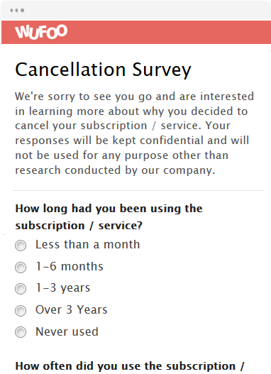 How to Create Cancellation Surveys That Get a Response