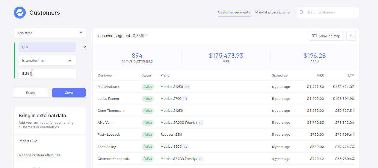 How to Calculate Customer Lifetime Value - The LTV Formula - Baremetrics